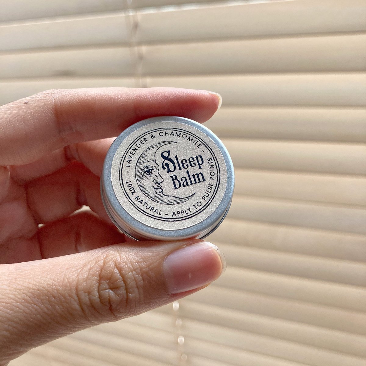 Lavender & Chamomile Mini Sleep Balm – Literary Lip Balms